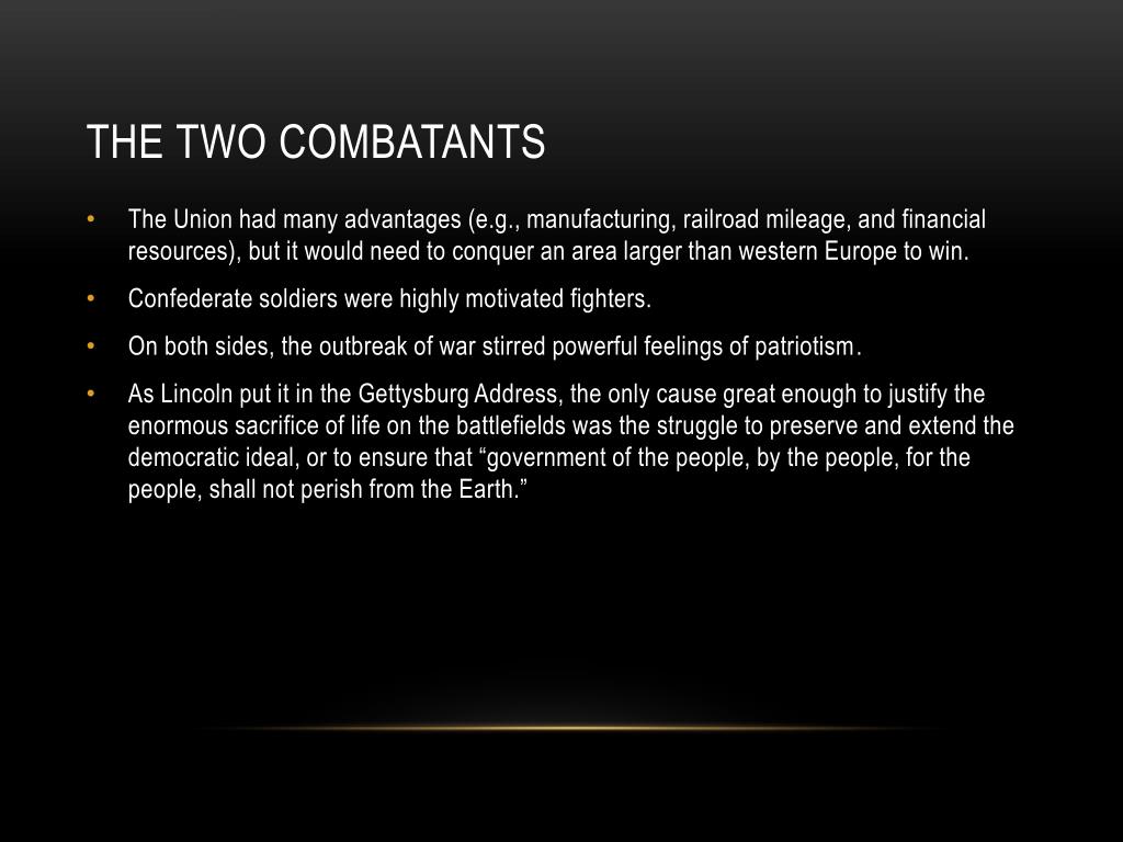 PPT - The American Civil War, 1861 -1865 PowerPoint Presentation, free ...