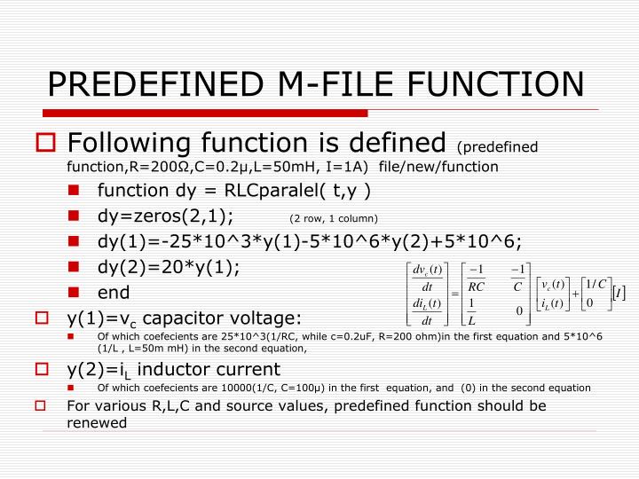 PPT - CHAPTER 8 RESPONSE OF SECOND ORDER RLC CIRCUITS PowerPoint ...