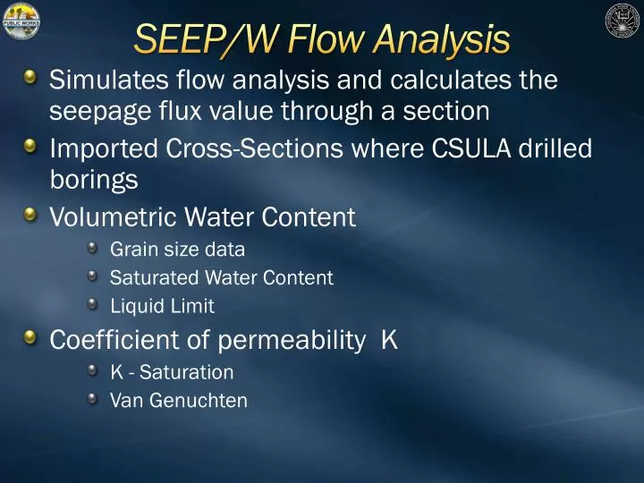 PPT - SEEP/W Flow Analysis PowerPoint Presentation, free download - ID ...