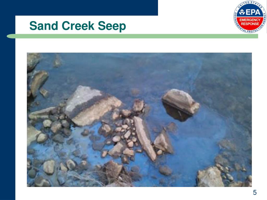 PPT - Sand Creek Seep Commerce City CO PowerPoint Presentation, free ...