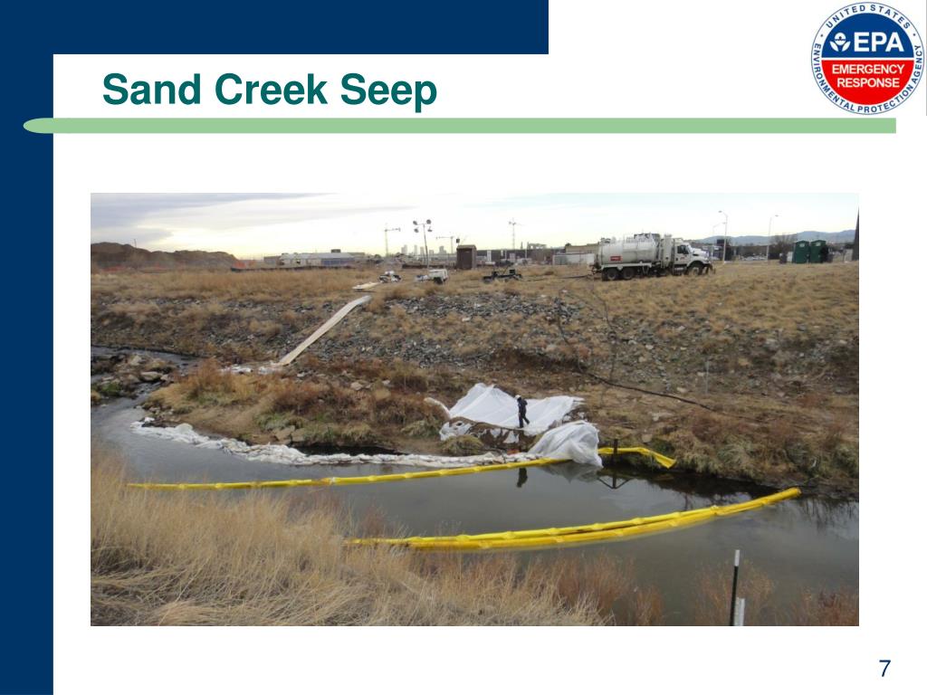 PPT - Sand Creek Seep Commerce City CO PowerPoint Presentation, free ...