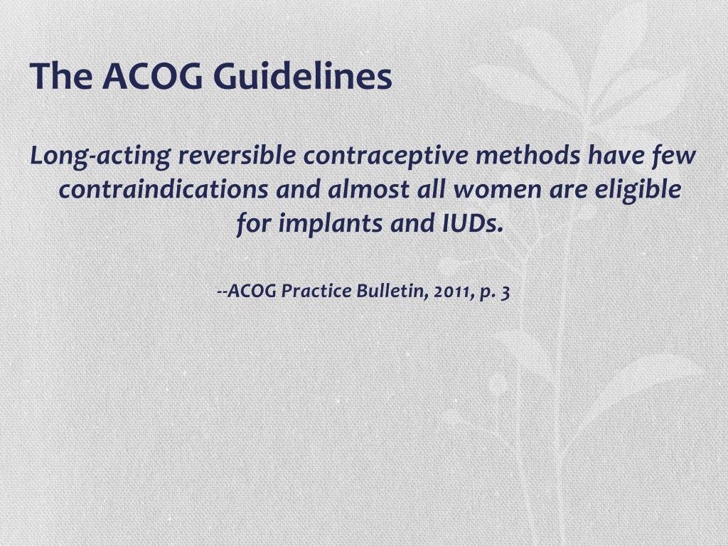 PPT - Perceived Contraindications to IUD and Implant Use Among Family ...