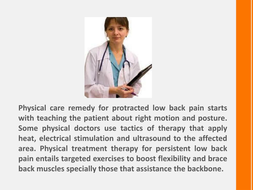 PPT - Effective Physical Therapy for Chronic Low Back Pain Relief ...