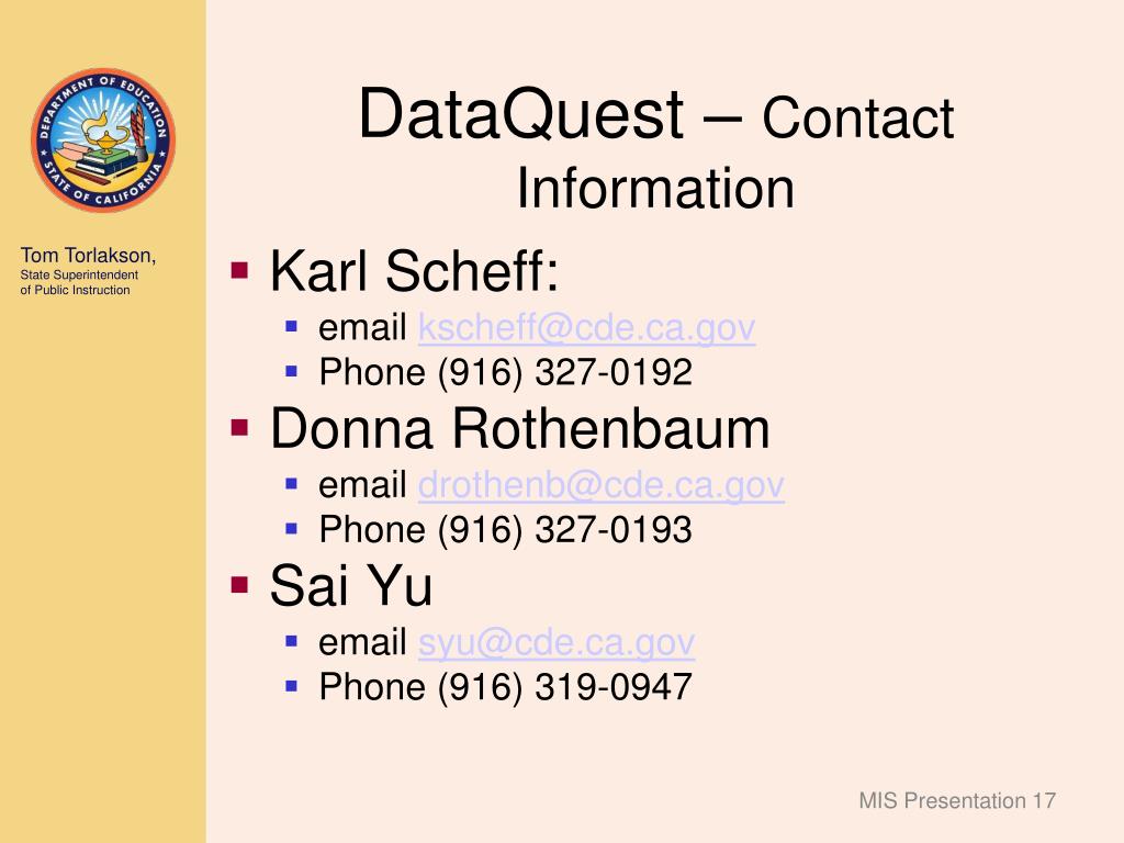 PPT - CALIFORNIA DEPARTMENT OF EDUCATION Tom Torlakson , State Superintendent of Public ...