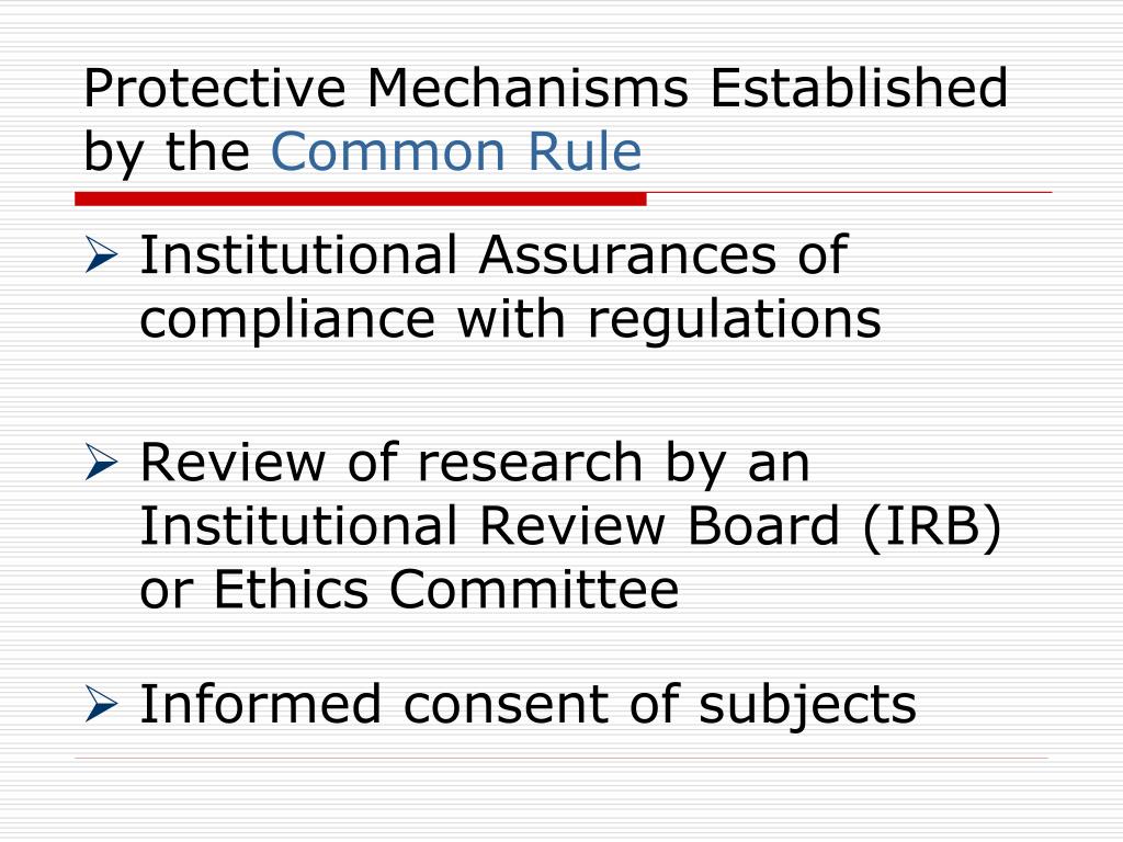 PPT - PROTECTING HUMAN SUBJECTS IN Social-Behavioral-Educational ...