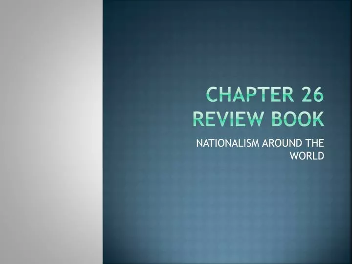 PPT - CHAPTER 26 review book PowerPoint Presentation, free download ... PPT - CHAPTER 26 review book PowerPoint Presentation, free download ...