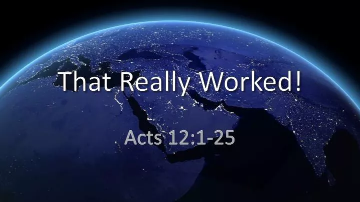 PPT - That Really Worked! PowerPoint Presentation, free download - ID ...