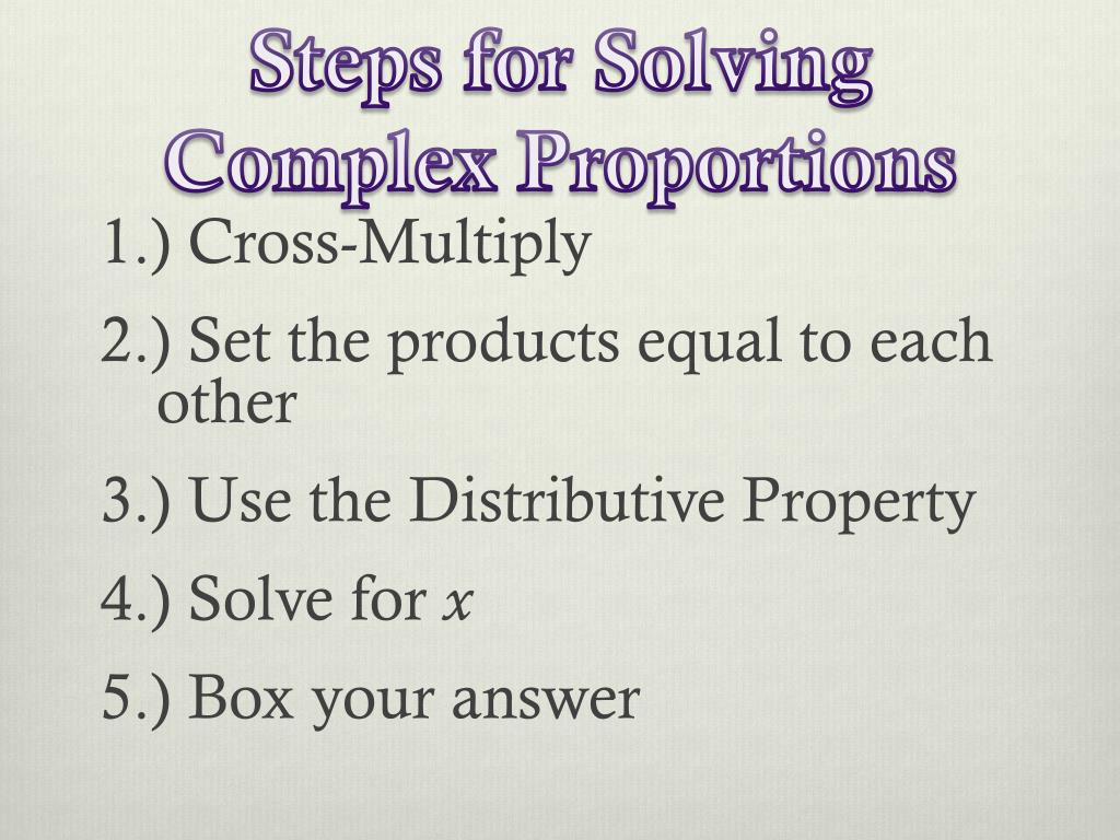 Ppt Proportions Powerpoint Presentation Free Download Id 2590959