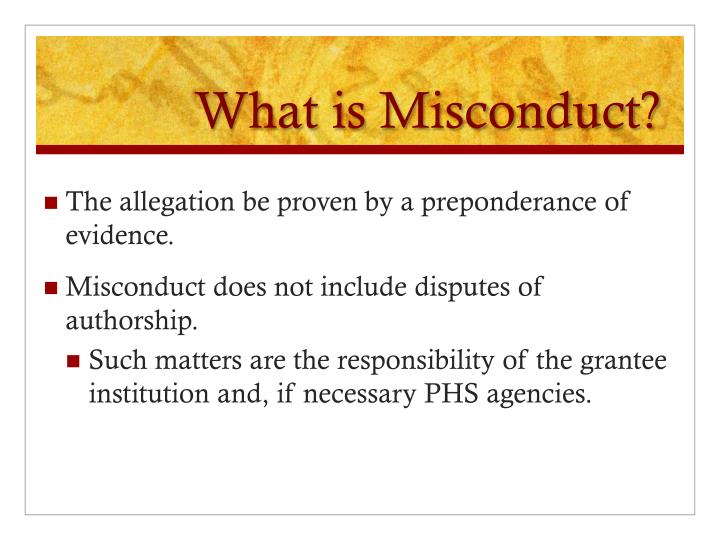 PPT - Research Integrity & Misconduct PowerPoint Presentation - ID:2591014