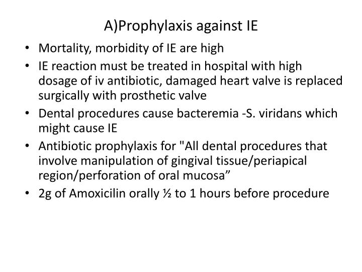 PPT - PRINCIPLES OF PROPHYLAXIS OF INFECTION PowerPoint Presentation ...