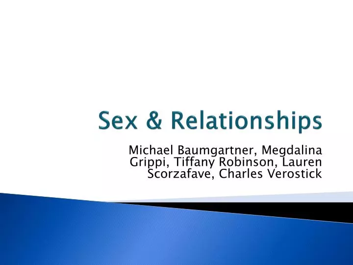 Ppt Sex And Relationships Powerpoint Presentation Free Download Id
