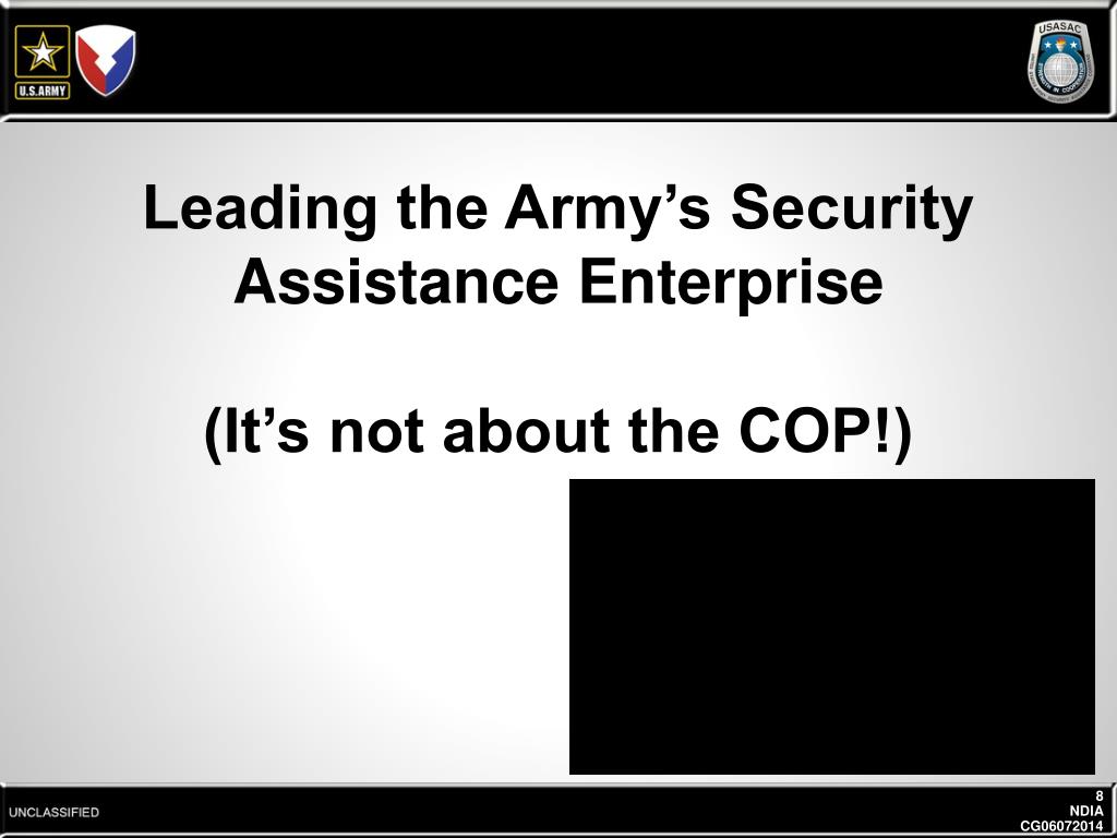 PPT - Leading the Army’s Security Assistance Enterprise MG Del Turner 5 ...