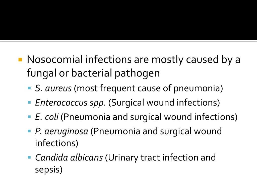 PPT - Nosocomial Infections: Healthcare-Related Infections PowerPoint ...