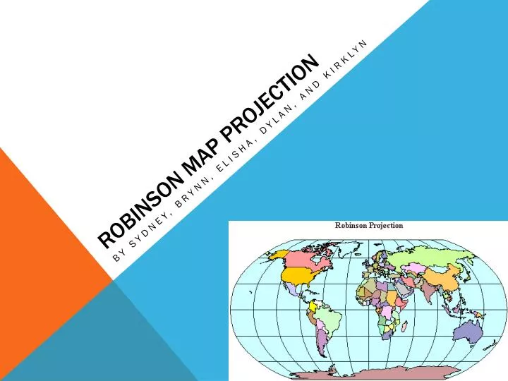 PPT - Robinson Map Projection PowerPoint Presentation, free download ...