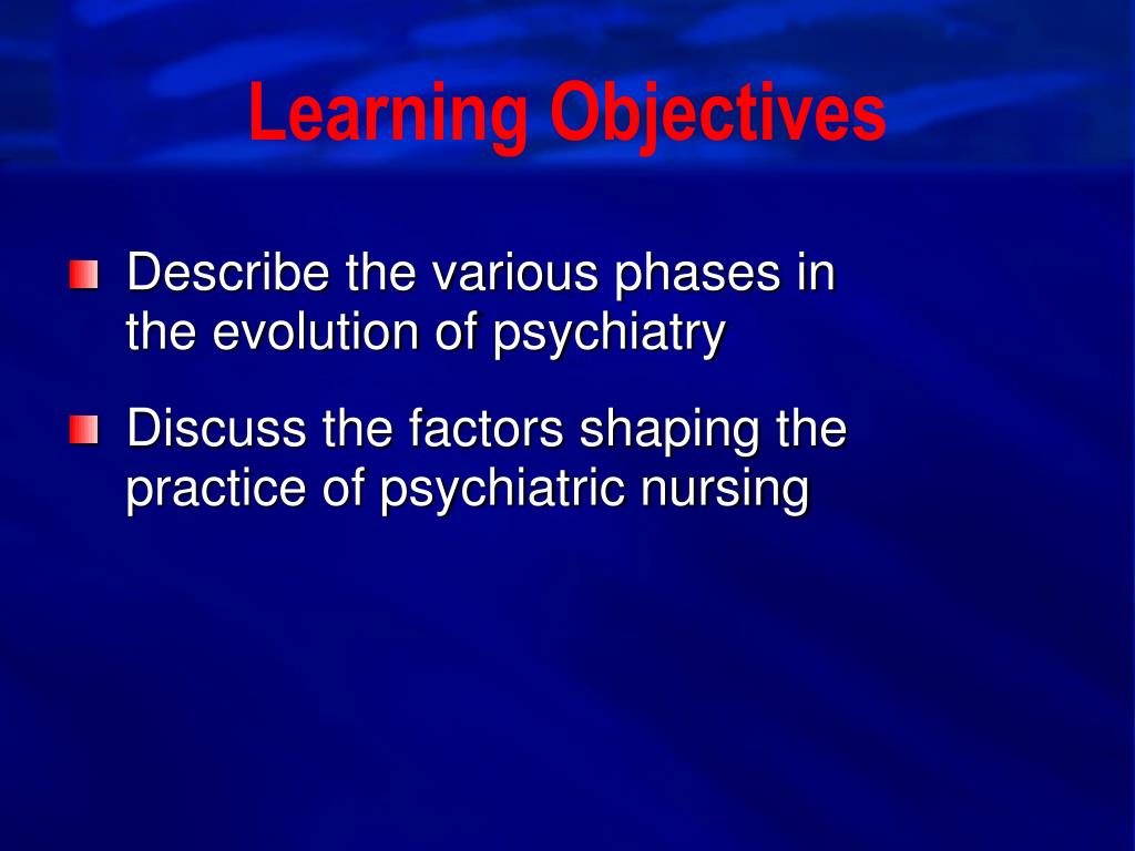 PPT - History of Psychiatry and Psychiatric Nursing PowerPoint ...
