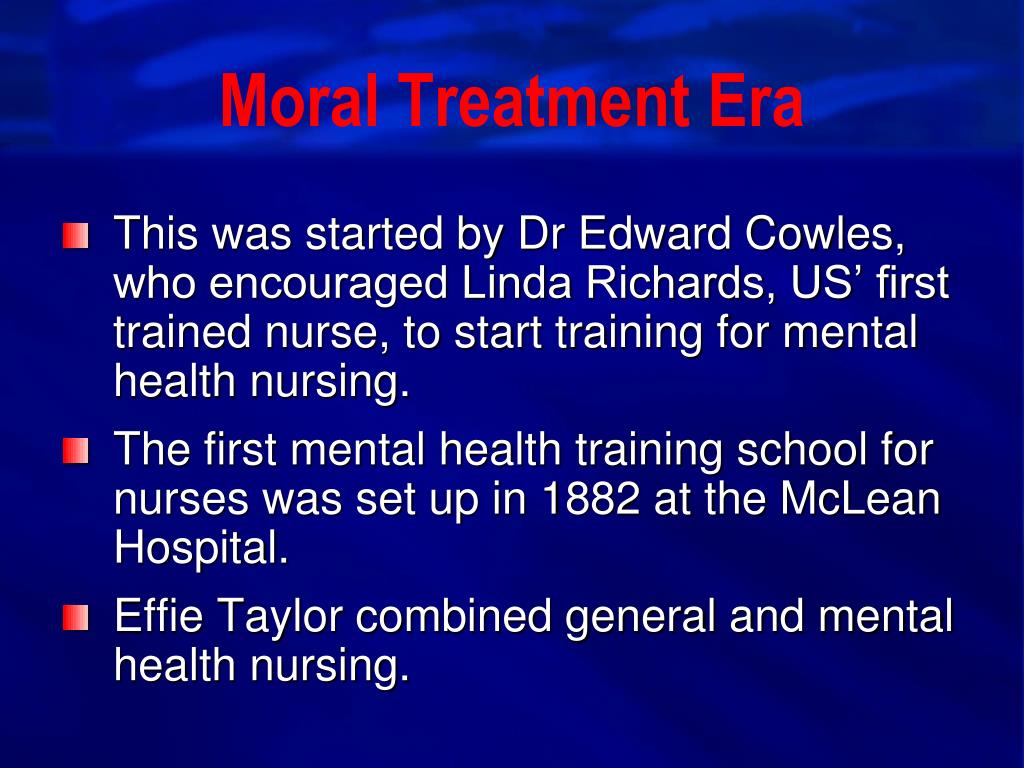 PPT - History of Psychiatry and Psychiatric Nursing PowerPoint ...