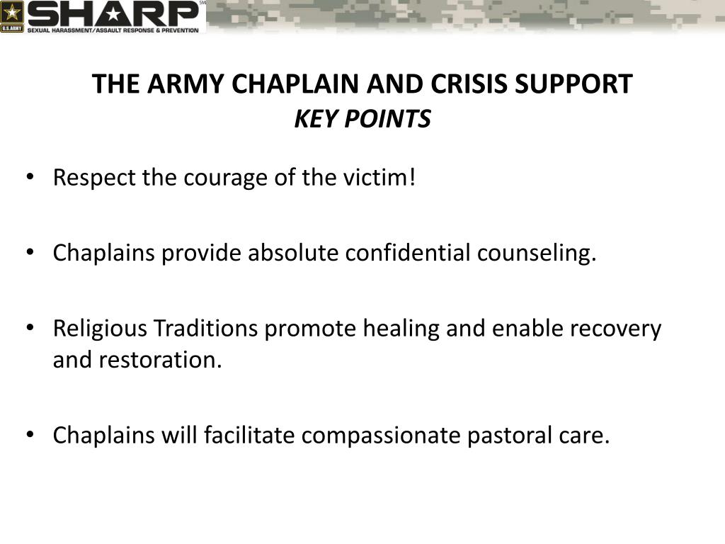 PPT - CHAPLAIN (MAJOR GENERAL) DONALD RUTHERFORD CHIEF OF CHAPLAINS ...