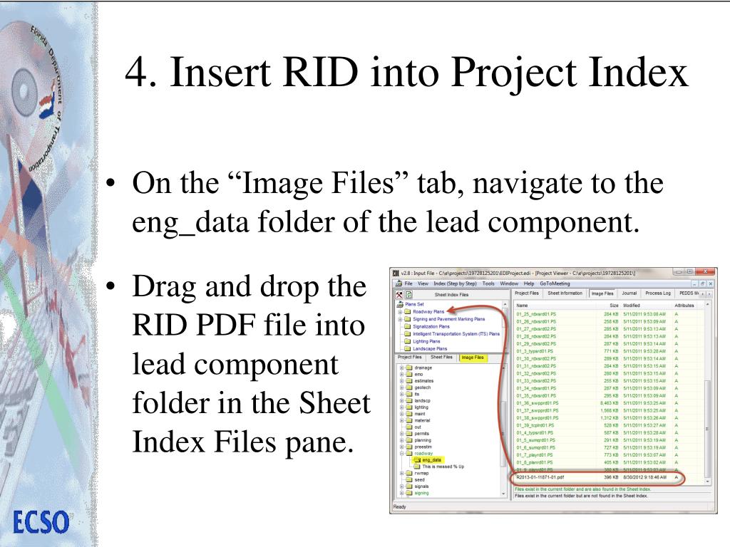 PPT - How to I nclude Revised Index Drawings in Plans PowerPoint ...