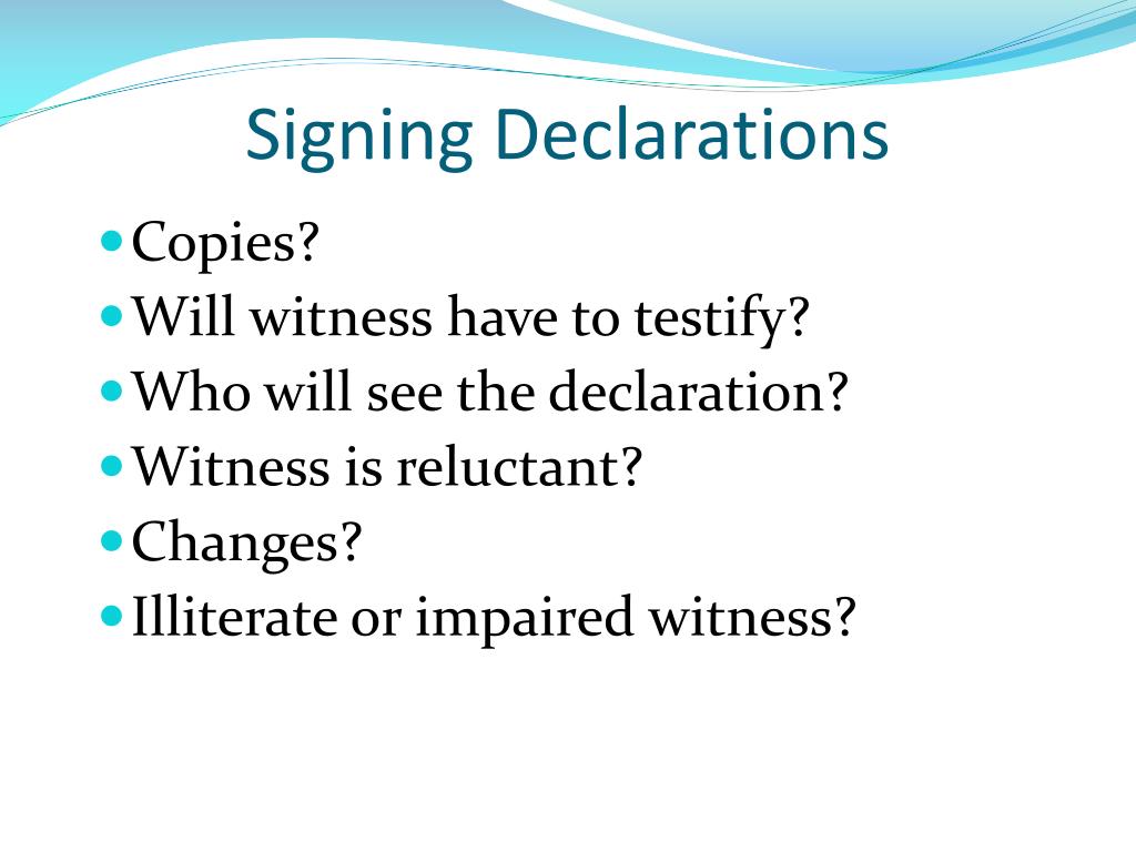 PPT - Drafting Mitigation Declarations PowerPoint Presentation, free ...