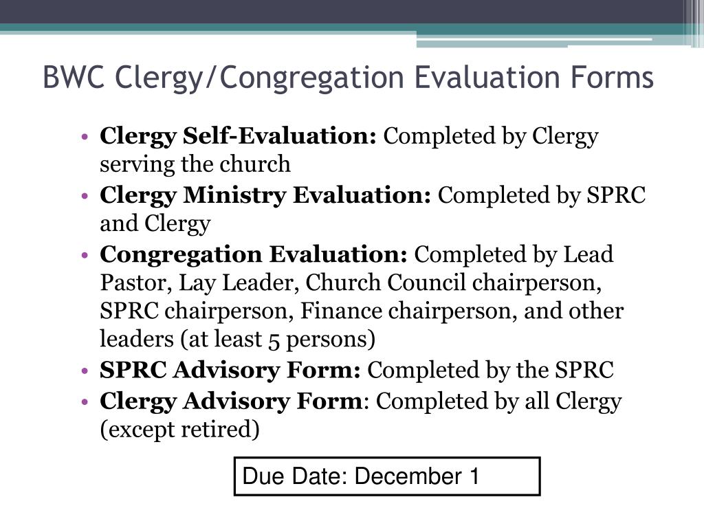 PPT - Staff/Pastor-Parish Relations Committee Training PowerPoint ...