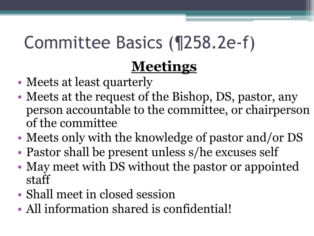 PPT - Staff/Pastor-Parish Relations Committee Training PowerPoint ...