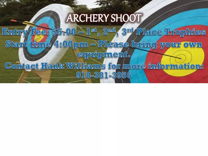 PPT - ARCHERY SHOOT PowerPoint Presentation, free download - ID:2594636