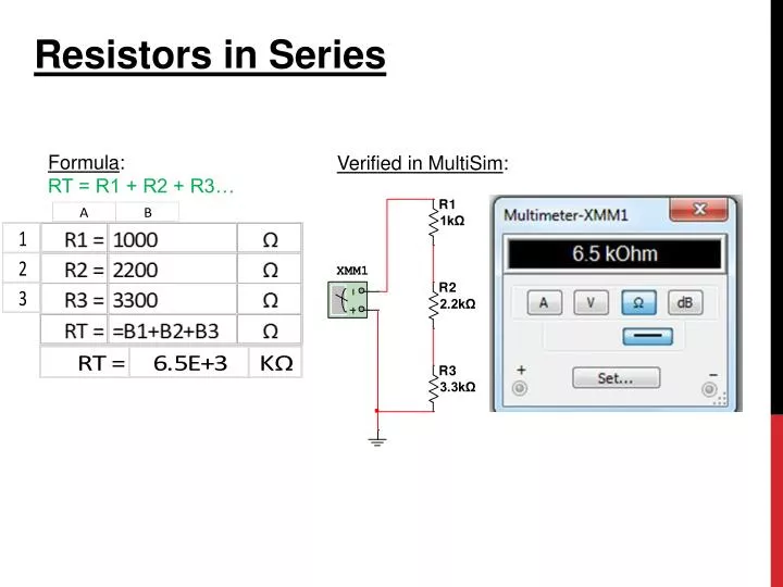 PPT - Resistors in Series PowerPoint Presentation, free download - ID ...