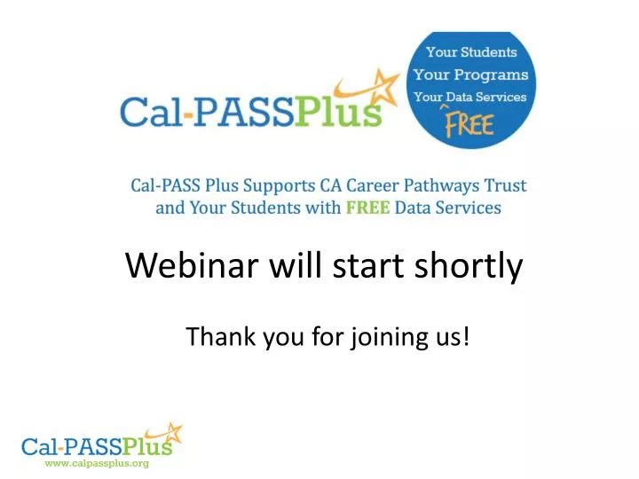 PPT - Webinar will start shortly PowerPoint Presentation, free download ...