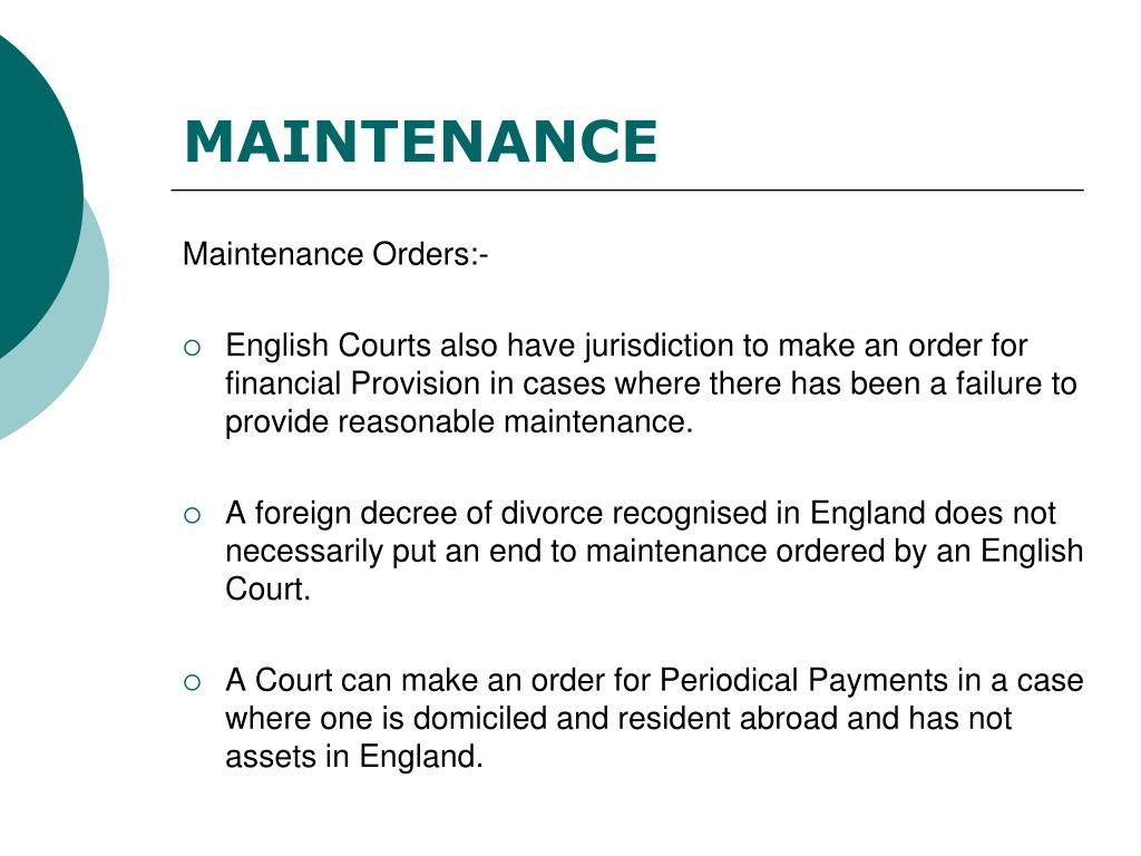 PPT - DIVORCE AND FINANCIAL RELIEF AFTER A FOREIGN DECREE Gina Allwood ...