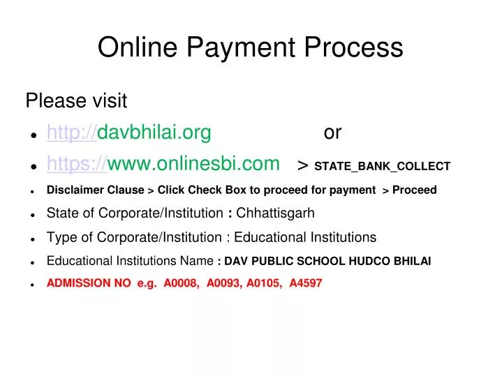PPT - Online Payment Process PowerPoint Presentation, free download ...
