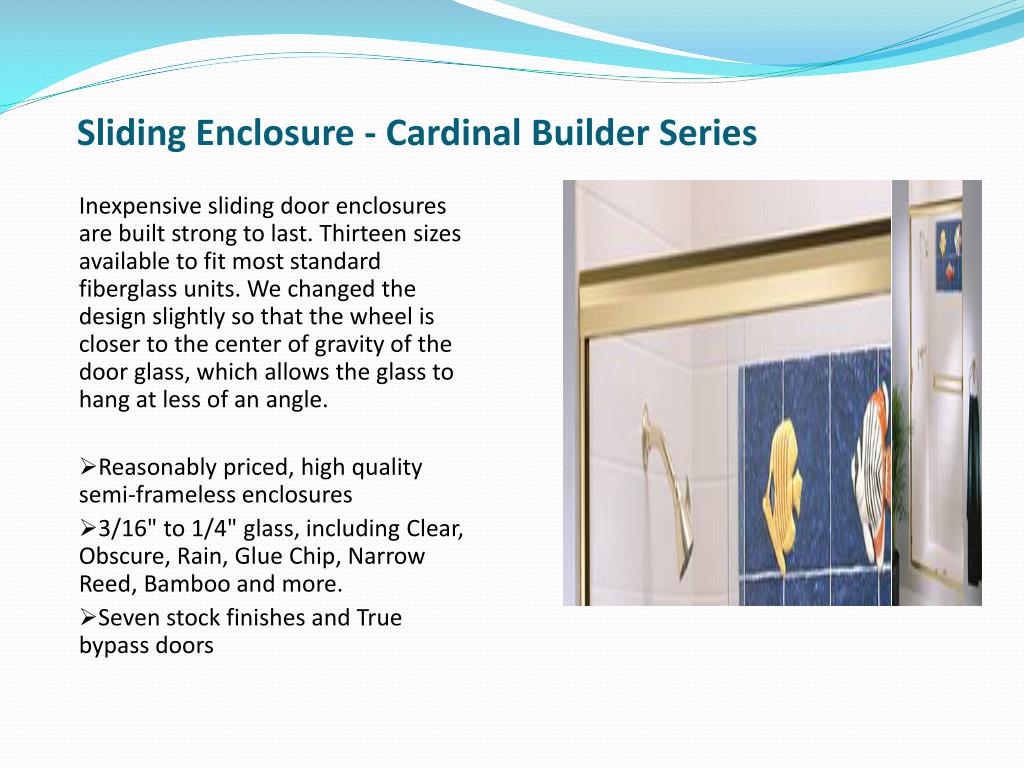 PPT - Cardinal Shower Provide Unique Designs of Shower and Bathroom ...