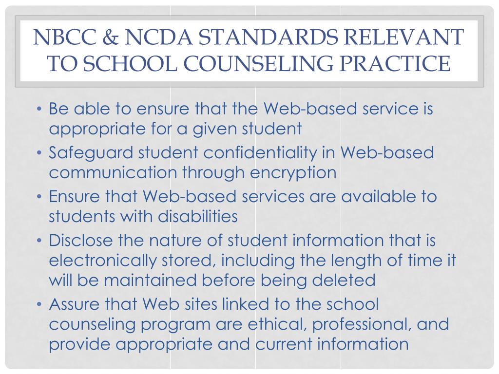 PPT - Ethical/Legal Issues & The Professional School Counselor ...