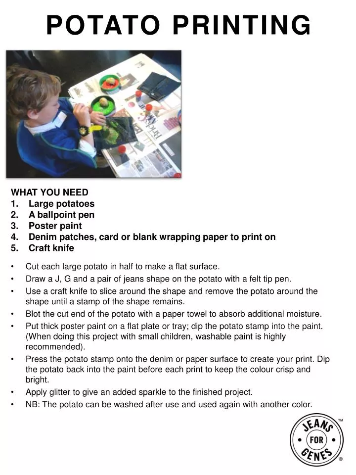 PPT - POTATO PRINTING PowerPoint Presentation, free download - ID:2596024