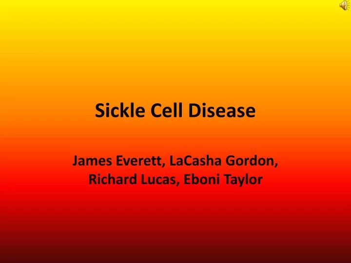 PPT - Sickle Cell Disease PowerPoint Presentation, free download - ID ...