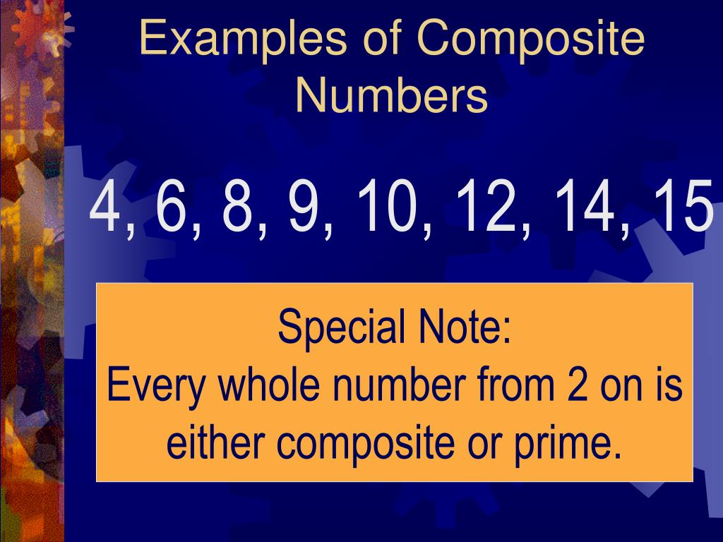 PPT Factors Primes Composite Numbers PowerPoint Presentation ID 