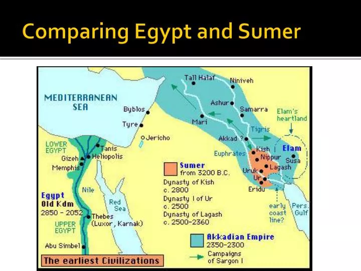 PPT - Comparing Egypt and Sumer PowerPoint Presentation, free download ...