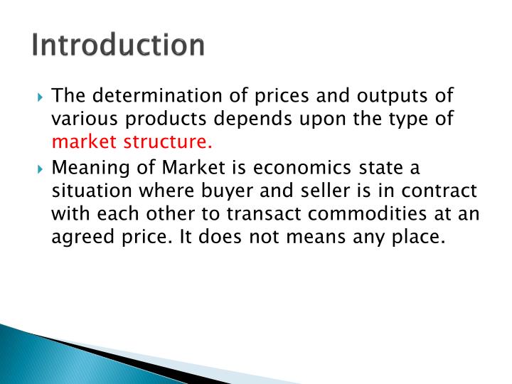 PPT - Main Market Forms & Concepts of Revenue PowerPoint Presentation ...
