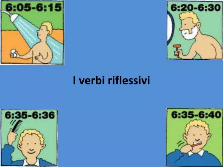 PPT - I verbi riflessivi PowerPoint Presentation, free download - ID ...