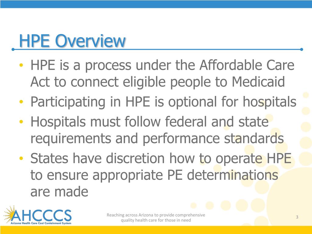PPT - Hospital Presumptive Eligibility PowerPoint Presentation, free ...