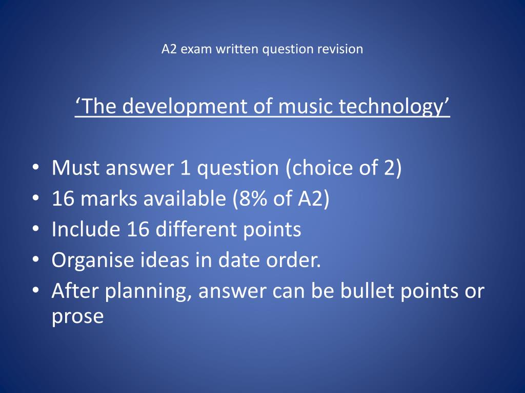 PPT - Thursday 13 th September. Periods 3 + 4. Music Technology A2 ...