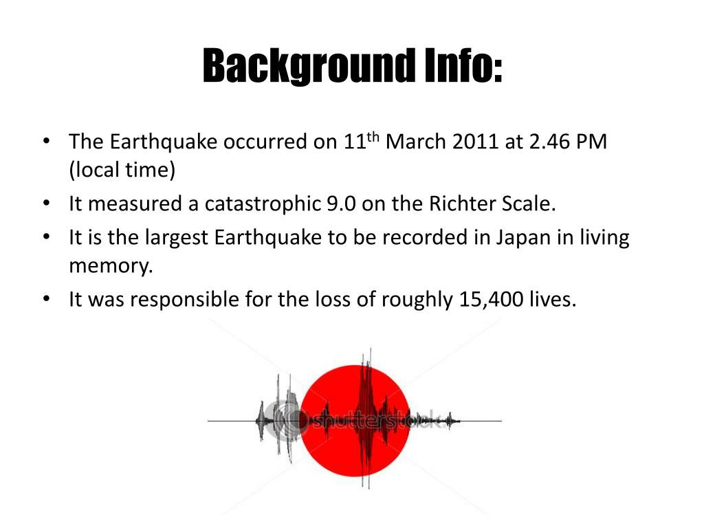 PPT - MEDC Earthquake Case Study: Fukishima, Japan 2011 PowerPoint ...