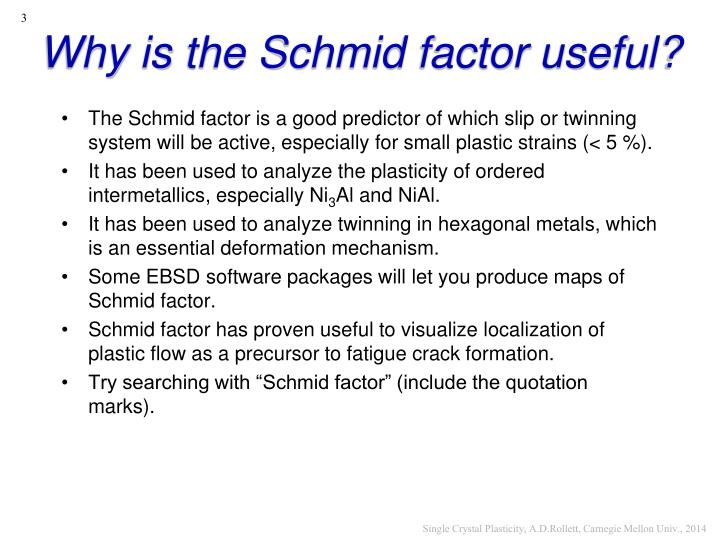 PPT - Plastic Deformation of Single Crystals PowerPoint Presentation ...