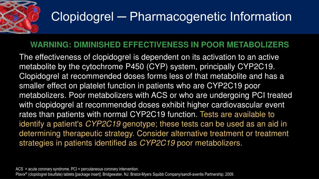 PPT - Pharmacogenetics of Cardiovascular Antithrombotic Therapy ...