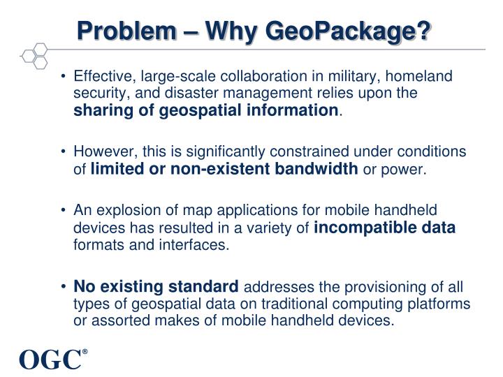 PPT - OGC GeoPackage Encoding Standard PowerPoint Presentation - ID:2602108