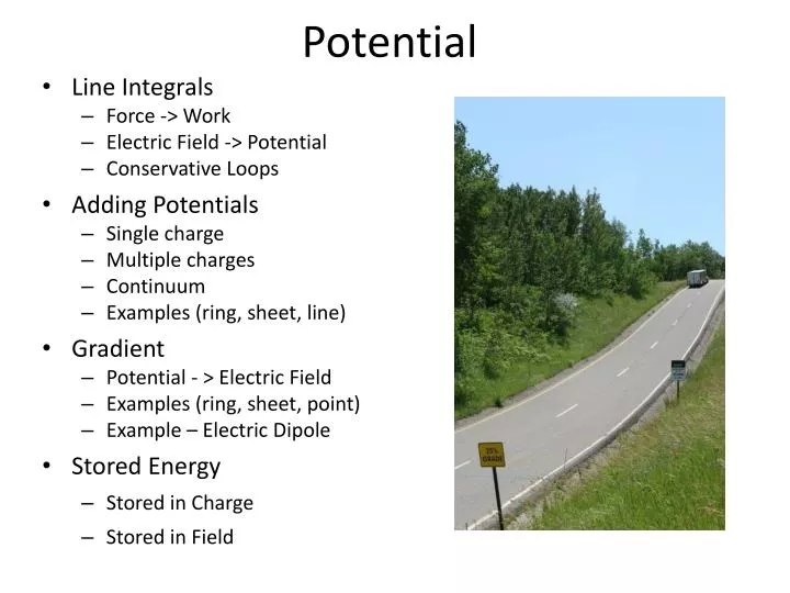 PPT - Potential PowerPoint Presentation, free download - ID:2602349