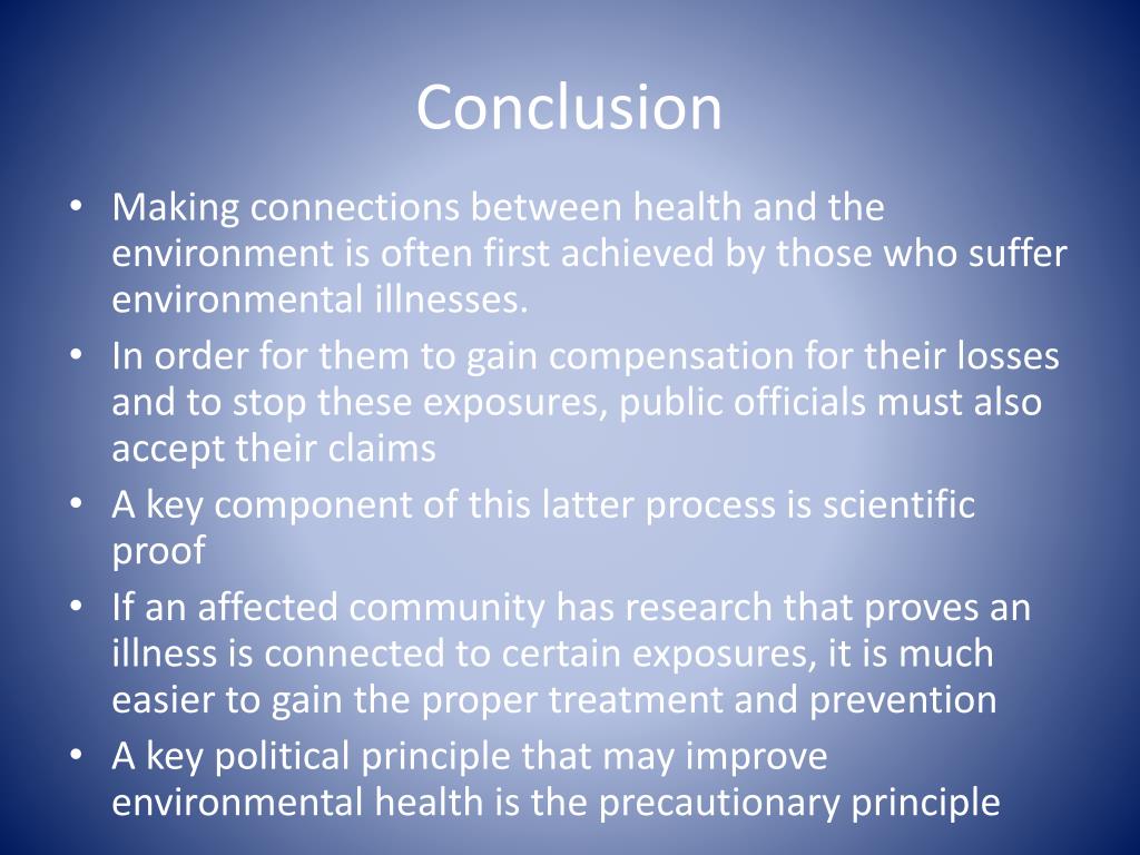 PPT - The Sociology of Environmental Health PowerPoint Presentation ...