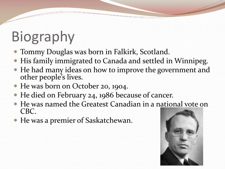 PPT - Tommy Douglas PowerPoint Presentation - ID:2603224