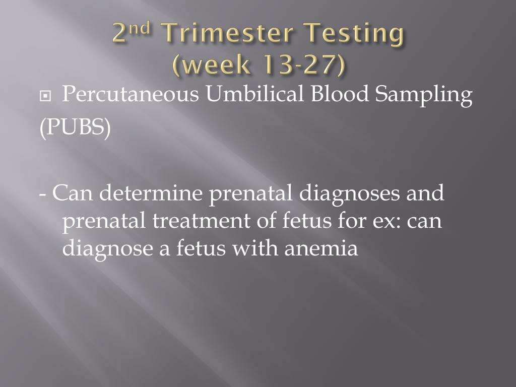 PPT - Prenatal Testing Brittney hanson Karen Rysavy Leah Wilde ...