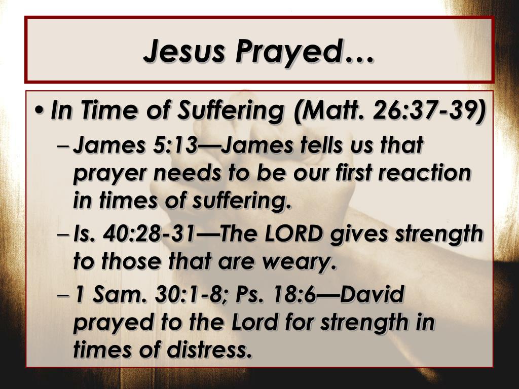 PPT - The Prayer Life of Jesus PowerPoint Presentation, free download ...