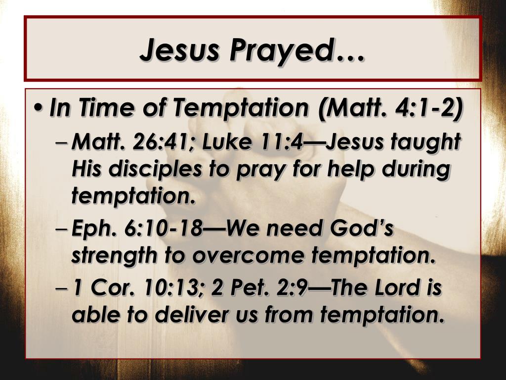 PPT - The Prayer Life of Jesus PowerPoint Presentation, free download ...
